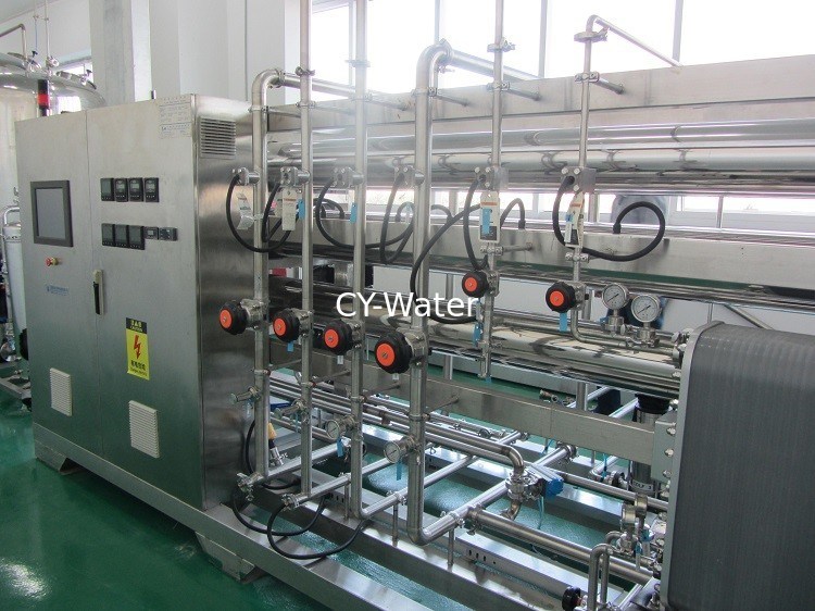 6000 Liter / Hour Pharmaceutical Water Treatment Plant , SS ...