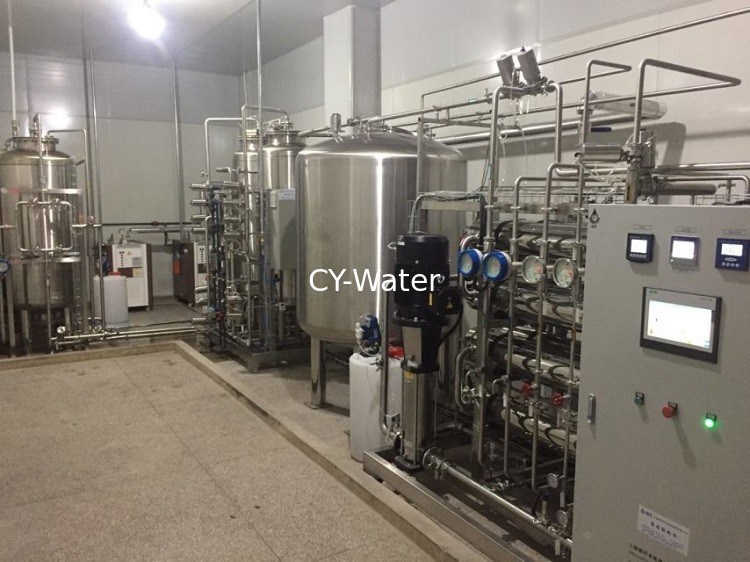FDA Standard Pharmaceutical Purified Water Treatment 2 Stages Reverse ...