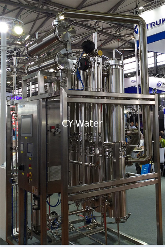 100-3000L/H Multi-effect distiller for pharmaceutical industry , water ...