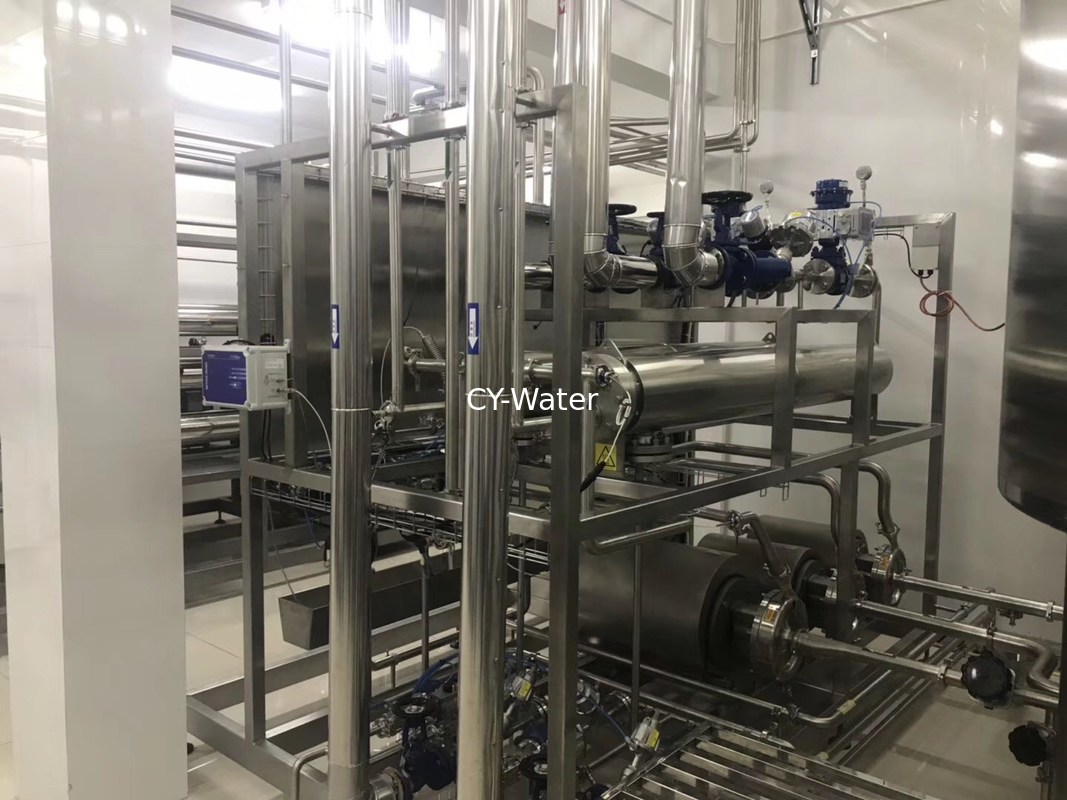 Austenitic stainless steel purified water system with DQ,IQ,OQ,PQ,SAT ...